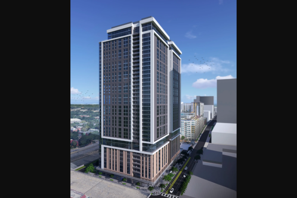 Refined, taller vision emerges for Varsity-adjacent Midtown tower | Urbanize Atlanta